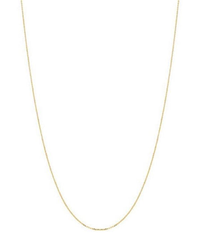 Classic Simple Gold Chain Necklace – Patricia Marie Fine Jewelry